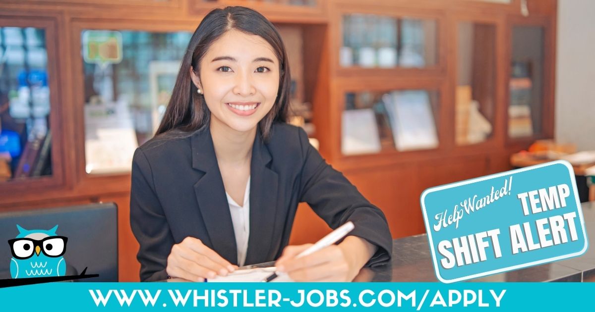 TEMP: Front Desk & Night Audit Agents - Whistler Personnel Solutions